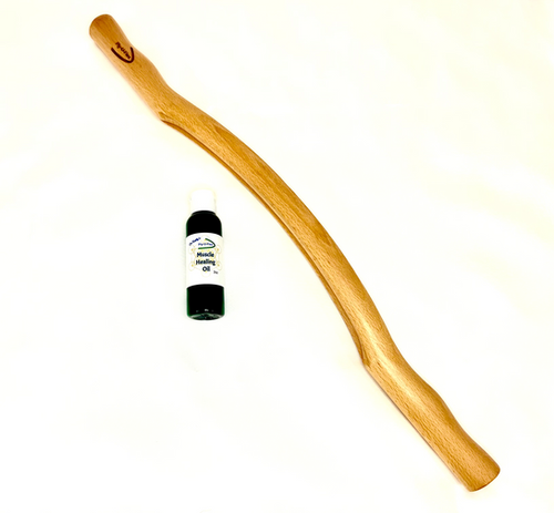 21" Ply-U-Flex Massage Stick with 2oz bottle of the Muscle Healing Oil ...