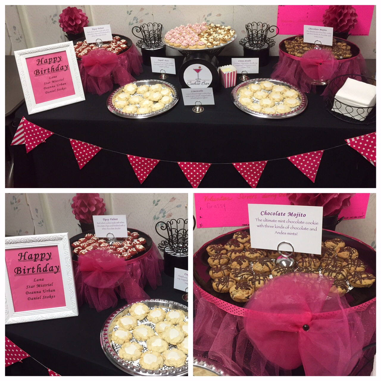 Dessert Bars/Cookie Buffet