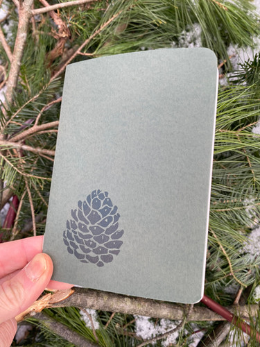 Pine Cone Pocket Books | mordecaibookbuilding