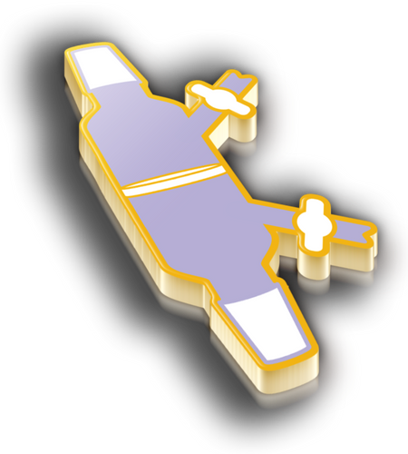 Schlenk Filter Badge Pin - Metallic Hard Enamel | d-Orbital Games