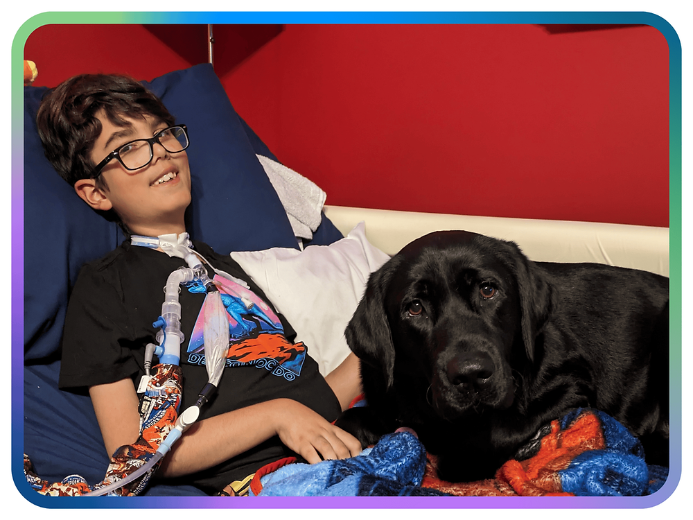 OPS Family Story During National Service Dog Awareness Month