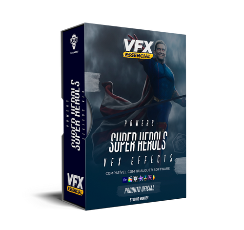 Super-Heróis Efeitos Visuais VFX - Powers MARVEL e Dc | studiosmonkey
