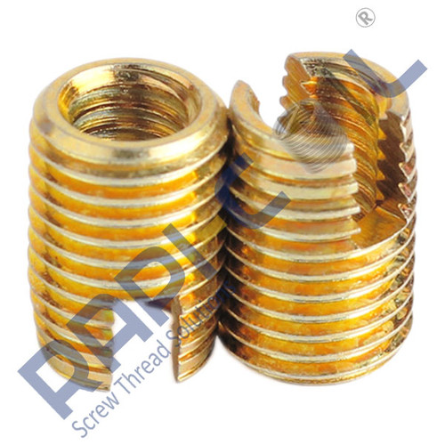Self tapping Insert-Cutting Slots | RAPI-COIL