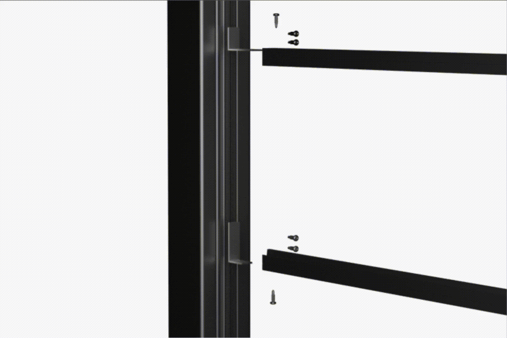HORIZONTAL Modern Yard Fence