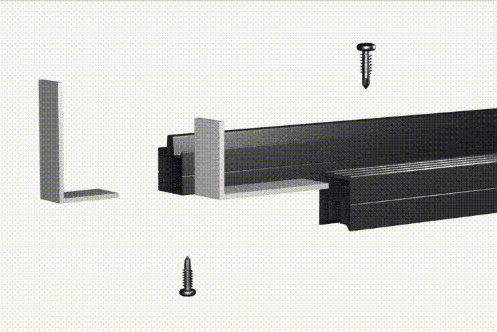 HORIZONTAL Modern Yard Fence