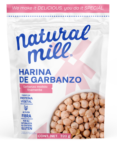 Harina de Garbanzo 320g | Natural Mill