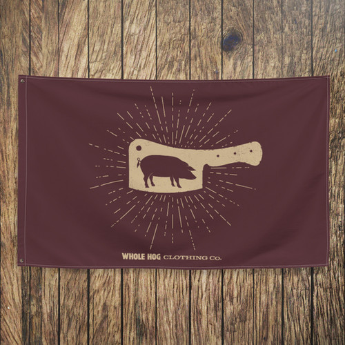 Hog Cleaver Sunburst - Flag | Whole Hog Clothing
