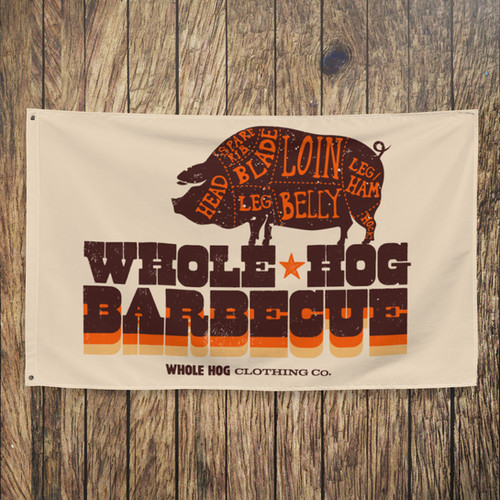 Whole Hog BBQ - Flag | Whole Hog Clothing