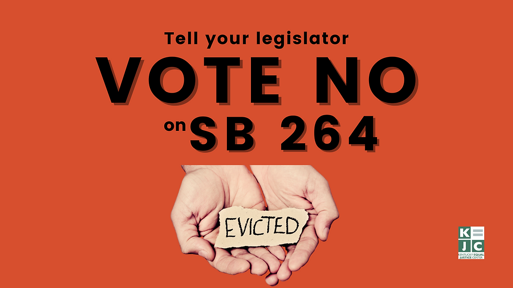 Tell your legislator to vote NO on SB 264