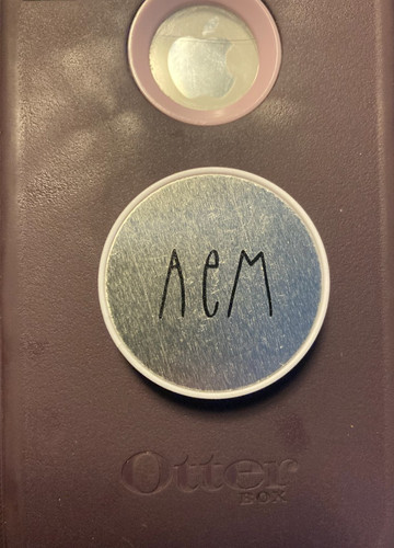 Custom PopSocket with initials | AM Designs