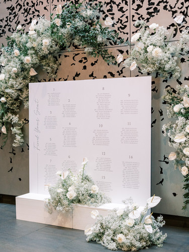 CUSTOM SEATING CHART | Alyssa Amez Design