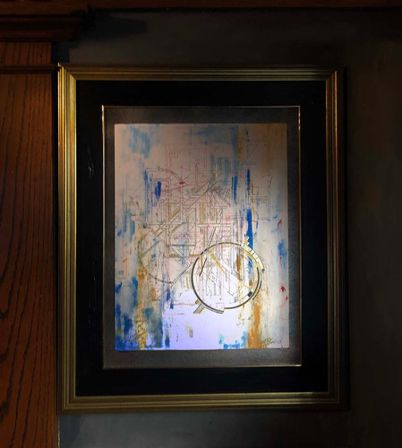 "SYSTEMS -A" /multi-layered technical drawings of interlinked systems ...