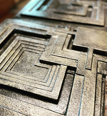 BLADE RUNNER DECKARD'S APARTMENT - Tile Inspired by Ennis House blocks ...