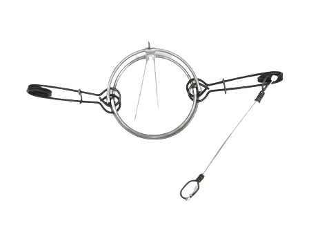 RBG #160 Double Spring Round Body Grip Trap 6" | funke-trap-tags