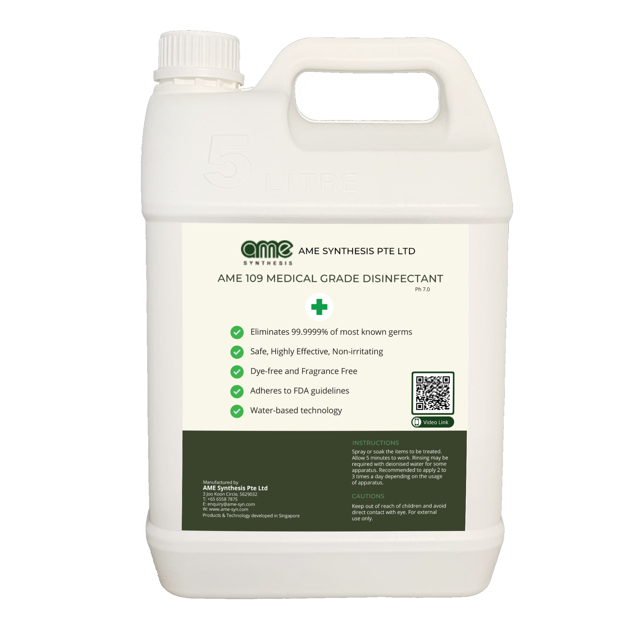 AME 109 Medical Grade Disinfectant