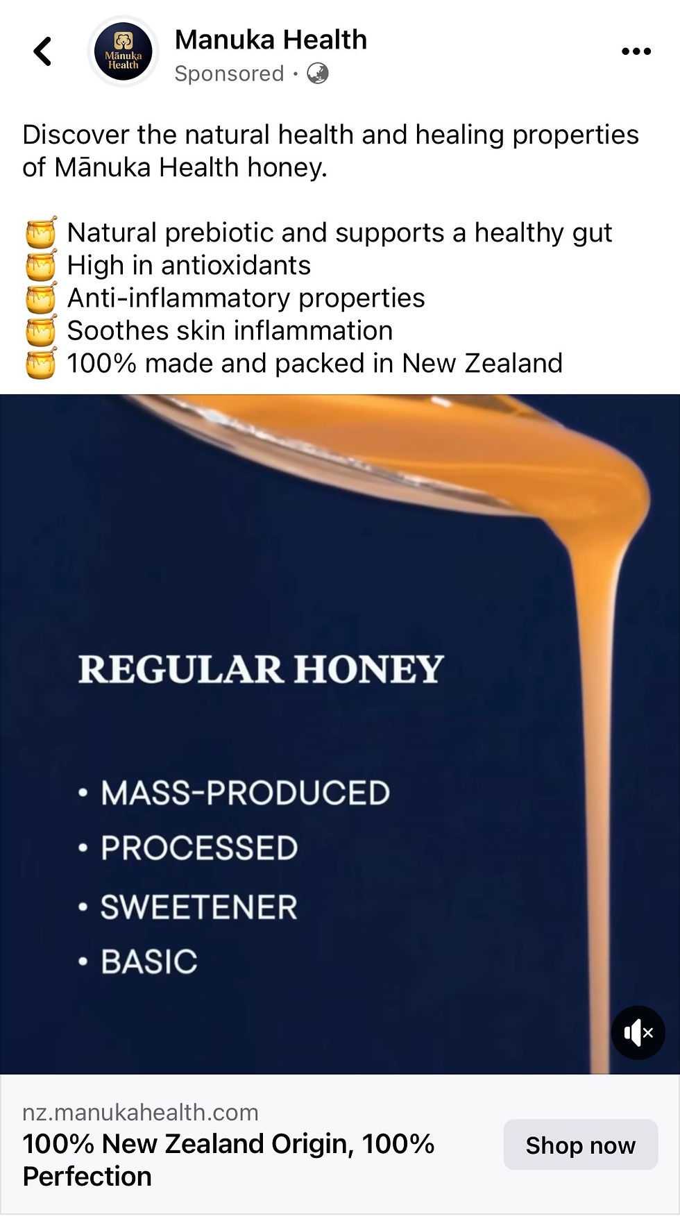 Mānuka Health Ads Draw Ire