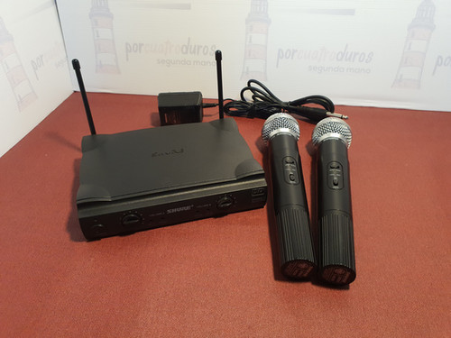 Sistema micrófono inalámbrico SHURE UT4 + 2 micros | PORCUATRODUROS