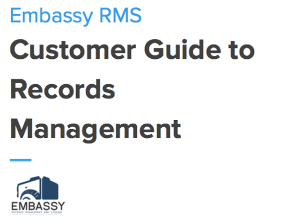 Customer Guide to Records Storage