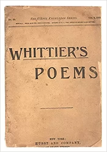 Whittier's Poems | America's Promise