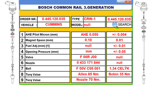 BOSCH COMMON RAIL 3. GENERATION - SOFTWARE | Lionn Auto Softwares