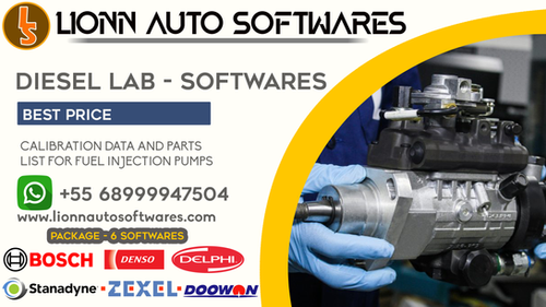 FULL PACKAGE - SOFTWARES FOR DIESEL INJECTION WORKSHOPS (DIESEL LAB) 6 ...