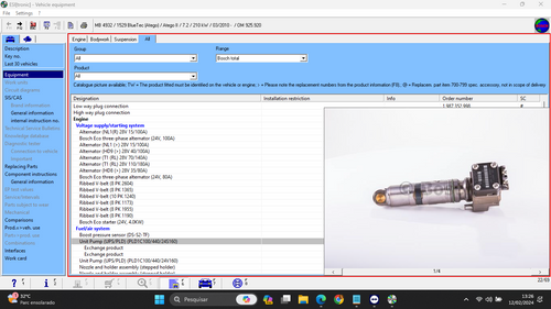 BOSCH ESITRONIC SOFTWARE 2021/2022 - CALIBRATION DATA AND PARTS LIST ...