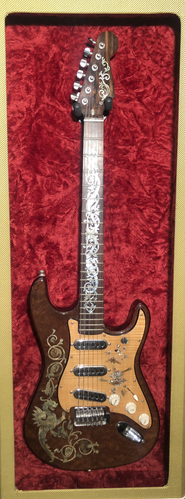 Stratocaster custom unique : only one piece in the world 1970's ...