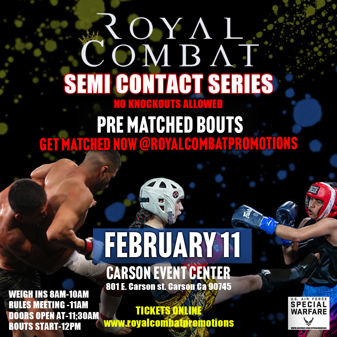ROYAL COMBAT 14 SEMI CONTACT SERIES | Royal Combat Series