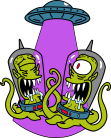 Kang and Kodos - The Simpsons - Layered Vector - Digital Files | Lucky Cat