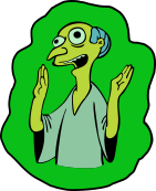 Mr Burns Alien - The Simpsons - Layered Vector - Digital Files | Lucky Cat
