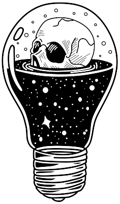 The Skull - Light Bulb Designs - Digital Files | Lucky Cat