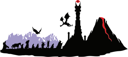 Lord of the Rings - Layered Vector - Digital Files | Lucky Cat