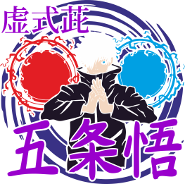 Gojo Sensei - Jujutsu Kaisen - Layered Vector - Digital Files | Lucky Cat