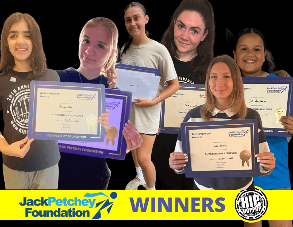 6 Jack Petchey Achievement Award Winners at Hip Hop Pop