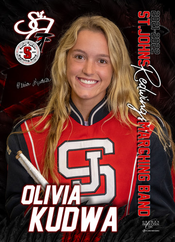 Senior Banner - Marching Band | Ortman Production