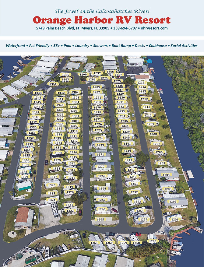 RV Resort Map | ohrvresort