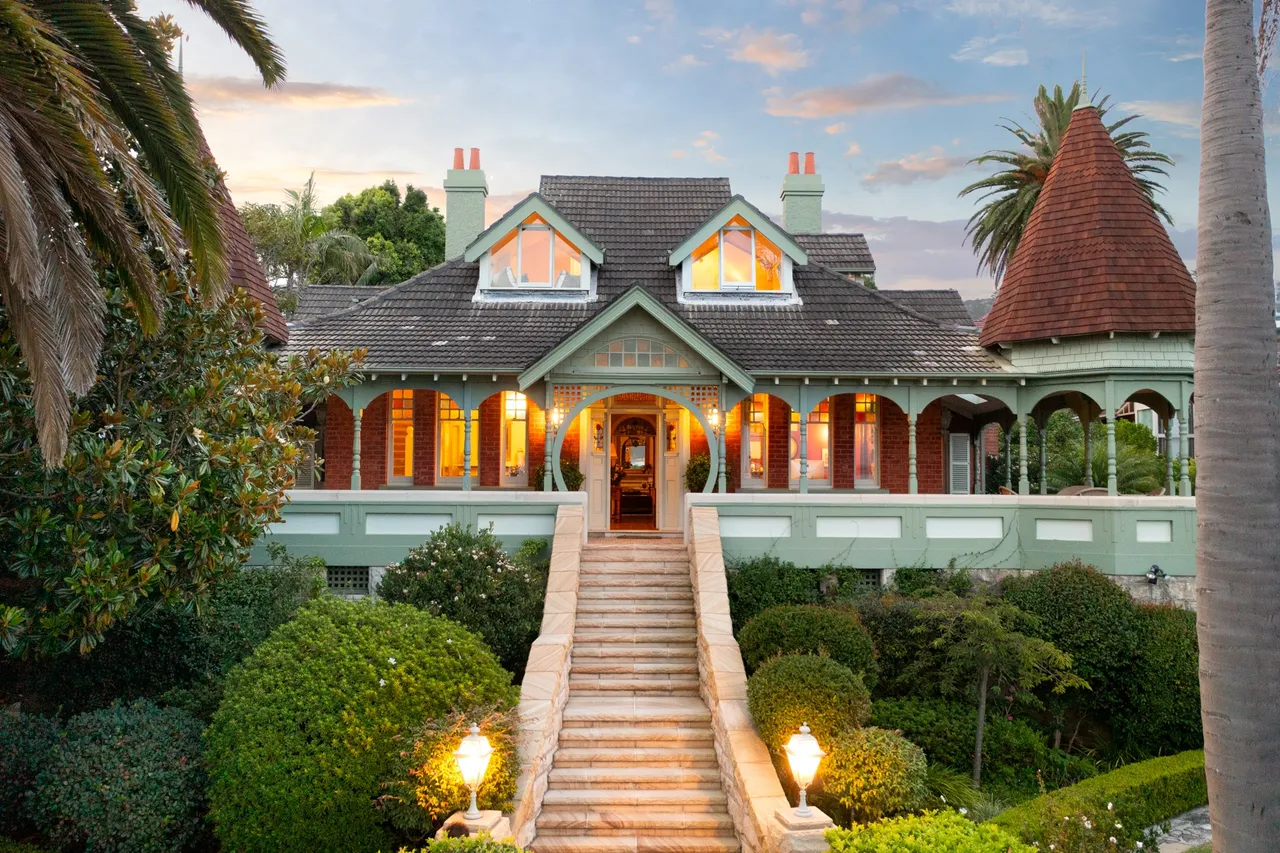 'Kilcreggan' Mosman's fairytale castle