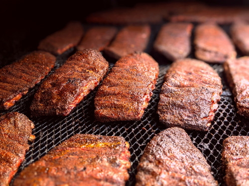Whole Rack of Pork Spare Ribs | Pit Fiend Barbecue