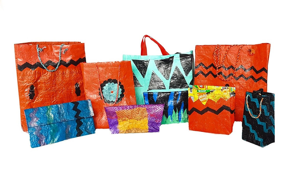 Plastic Up-cycling in Communities