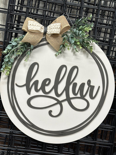 Hellur Door hanger | Southern Sass