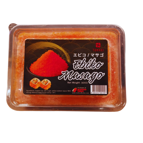 Tokkei - Ebiko/ Masago (Capelin Roe) (500g/tub x 20tubs / box ...