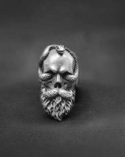 Snake & Beard | rotten-bones