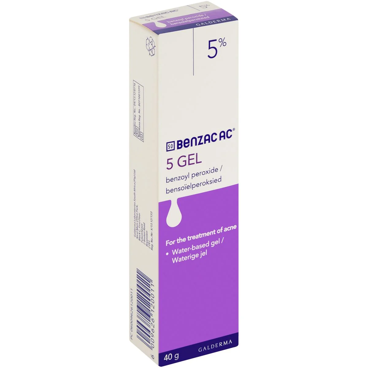 BENZAC AC 5% GEL, 40G | Health on Point