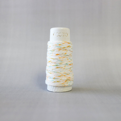 Hidamari Sashiko Thread: Shaved Ice - Orange/Blue Col 102 | kraft-daze