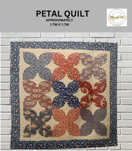 Petal Quilt - Pattern | kraft-daze