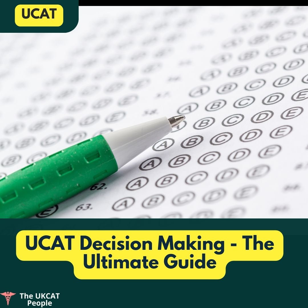 UCAT Decision Making 2025 | UCAT | 2025 | TheUKCATPeople
