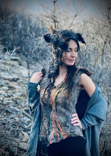 Hat Template to "Billy Goat" Felted Hat+Instructions | WoolWonders.com