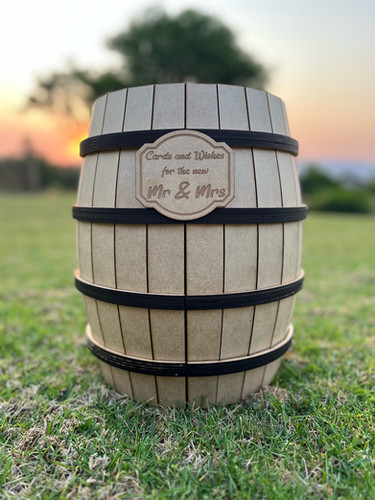 Wine Barrel Post Box | String Art by RM