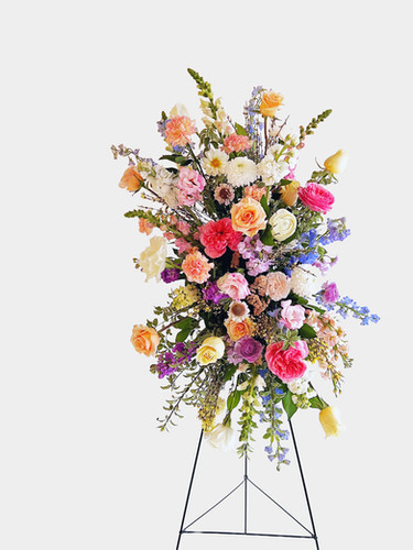 Standing Easel Funeral Sprays & Tribute Flowers | Foxglove Utah